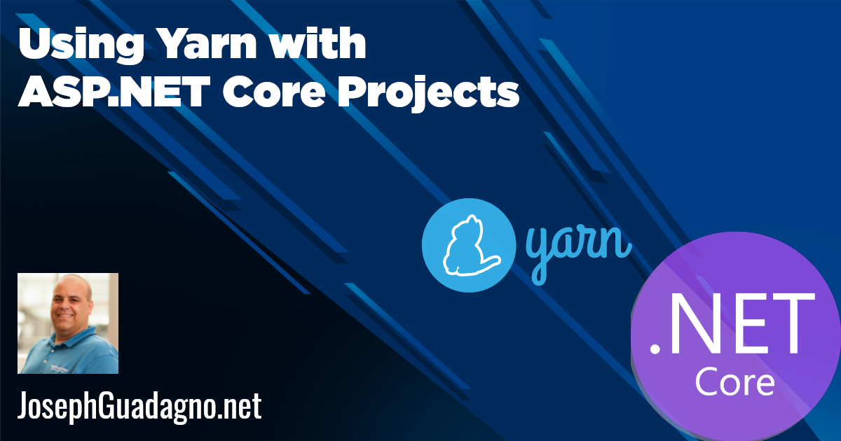 Using Yarn With Aspnet Core Projects